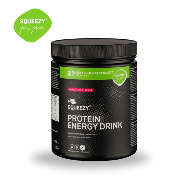 Squeezy PROTEIN ENERGY DRINK CHOCOLATE 650g — Cycolo