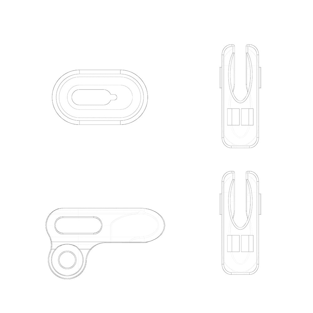 Kavenz VHP16 Cable Routing Guides — Cycolo